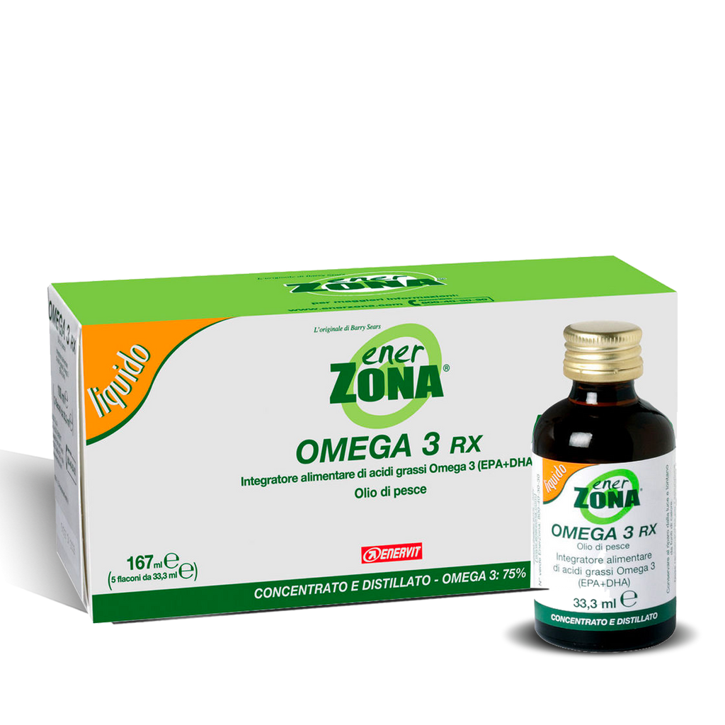 Omega 3 Enerzona Liquido 5 fiale da 33 ml | Alta Purezza e Praticità ...