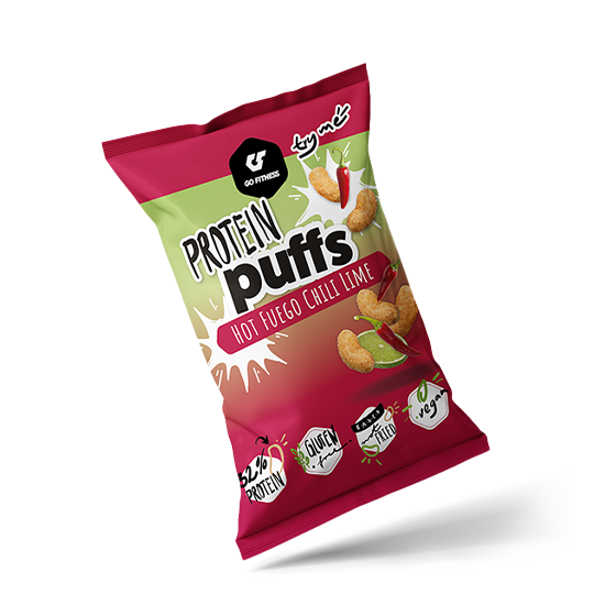 Go Fitness Protein Puffs 50g | Patatine proteiche – Vitaminstore