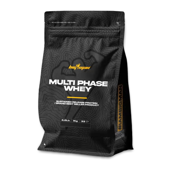 Big Man Multi-Phase Whey 1 kg | Crescita e recupero muscolare ...