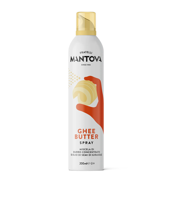 Fratelli Mantova Ghee Butter Spray 200 ml | Burro spray – Vitaminstore